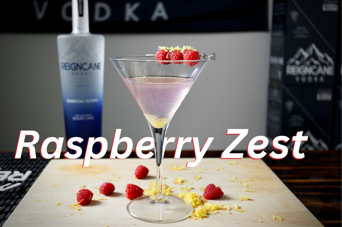 Raspberry Lemon Zest Martini | Weekend With Reigncane #105 – BWLS